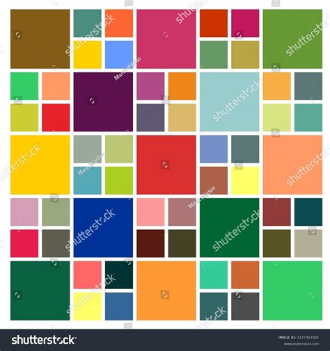 Colorful Rectangle Pattern Background Art Stock Vector Royalty Free 2177353301 Shutterstock