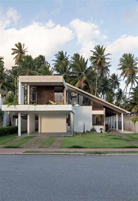 Casa à Beira Mar Mistura Cimento Madeira E Vidro Casa E Jardim Arquitetura Arquitetura