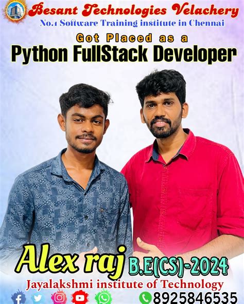 Html5 Css3 Bootstrap Javascript Angular React Java Python Dotnet Udhayakumar G