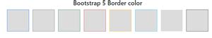 Bootstrap Border Color Geeksforgeeks