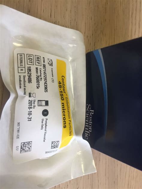 New Boston Scientific 760015 Contour Embolization Particles 45 150