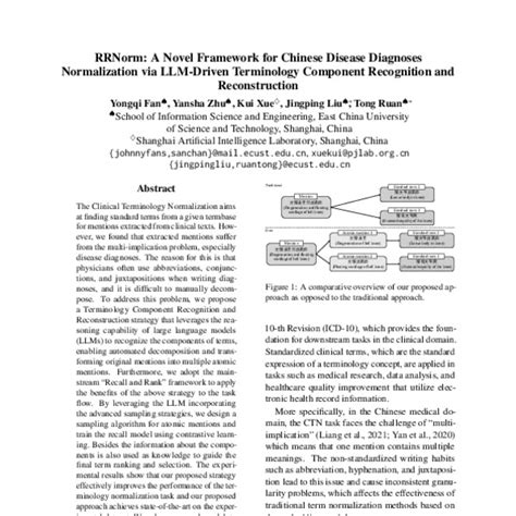 Rrnorm A Novel Framework For Chinese Disease Diagnoses Normalization Via Llm Driven Terminology