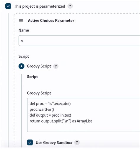Jenkins Active Choices Plug In S
