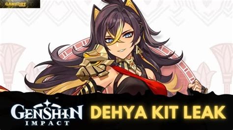 Genshin Impact Dehya Kit Gameplay Elemental Skills Burst Passive Constellations Beta