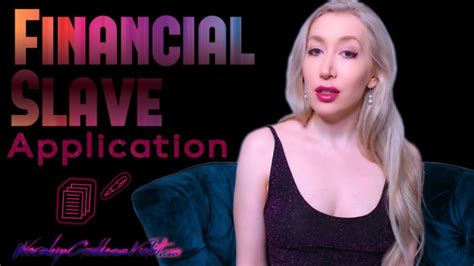 Sweetvioleta Financial Slave Application Manyvids
