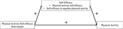The Conceptual Model Of The Physical Activity Self Efficacy Intervention Download Scientific