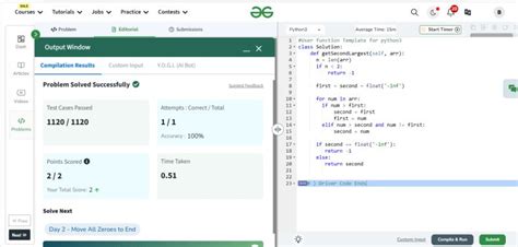 Gfg160 Dsa Geeksforgeeks Gfg160 Codingjourney Problemsolving