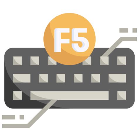 f5 refresh keyboard button computer hardware tool icon download
