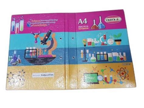 A4 Science Practical File Multicolor At Rs 13 In New Delhi Id