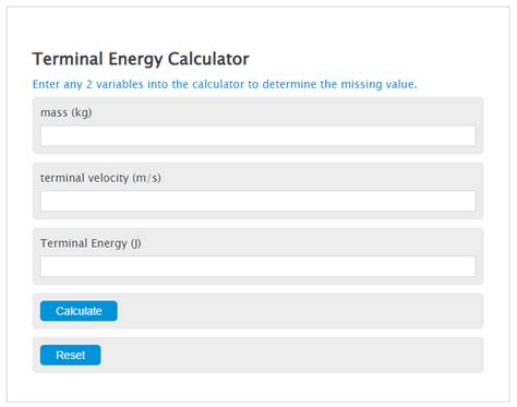Terminal Velocity Calculator Calculate The Maximum Velocity Of A