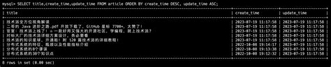 MySQL 之简单查询开始踏上 SELECT 之旅 二哥的Java进阶之路