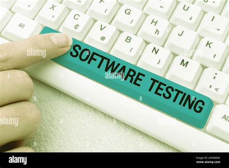 Handwriting Text Software Testing Word For Evaluate The Functionality Of A Software Application