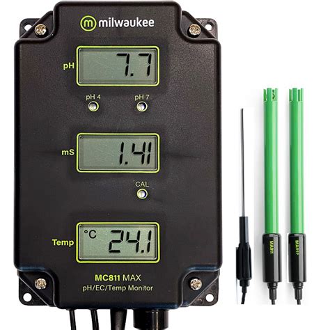 Milwaukee Continuous Ph Ec Temperature Combo Meter Phec0161 Natural Systems