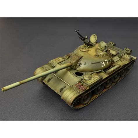 T 54a Soviet Medium Tank Plastic Model Kit Scale 135 Miniart 37017