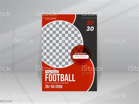 최종 풋볼 리그 토너먼트 배너 포스터 전단지 벡터 템플릿 디자인 Championship에 대한 스톡 벡터 아트 및 기타 이미지 Championship Final