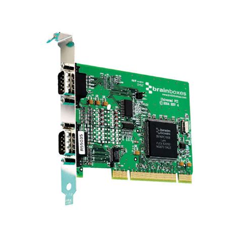 Brainboxes Uc 357 1 Port Rs232 Plus 1 Port Rs422 485 Pci Serial Card Rapid Electronics