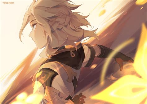 Albedo Genshin Impact Drawn By Yuelight Danbooru