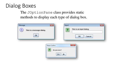 Solved Dialog Boxes A Dialog Box Is A Small Graphical Window