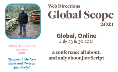 Web Directions Global Scope 21 Session Spotlighttemporal Modern