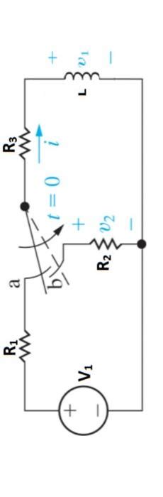 Solved V1 24 R1 2 Ohms R2 4 Ohms R3 3 Ohms L−4mh