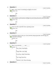 Cis Quiz Docx Question Out Of Points Many Of The Careers In Marketing Are Highly Tech