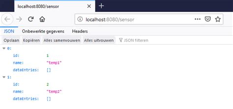 a spring rest and h2 database application on the raspberry pi by