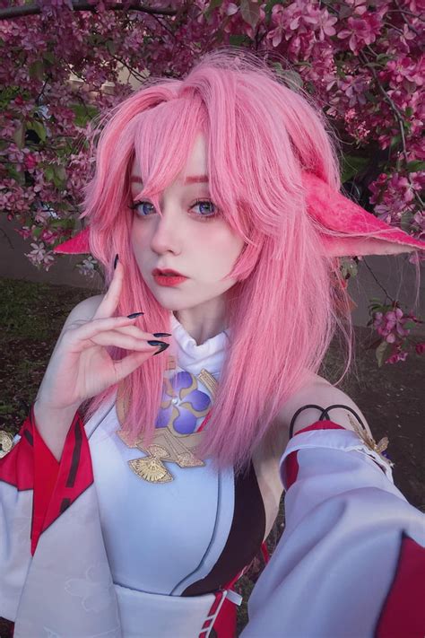Yae Miko Cosplay By Shorinya 9gag