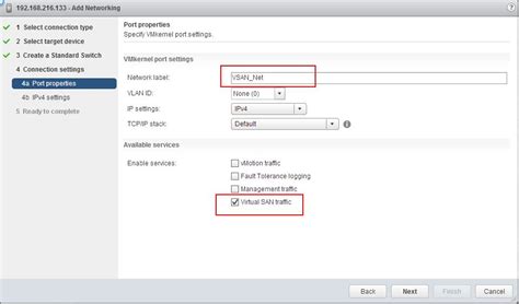 VSAN Setup In VMware Workstation Part 2 Create VSAN VMkernel Network