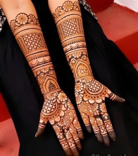 Full Bridal Mehndi Art
