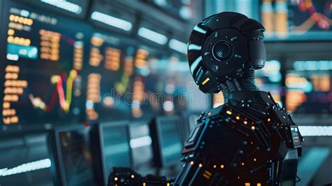 Automated Trading Bots In Action Stock Illustration Illustration Of Speed Trading 344022796