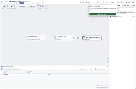 Building Pipelines • Getting Started • Create A Streaming Pipeline With Pipeline Builder • Palantir