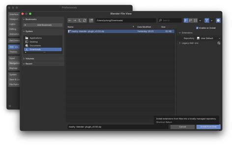 Meshy For Blender Meshy Docs