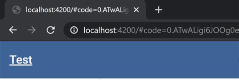 Code Becomes Anchor After Redirect Issue Azuread Microsoft Authentication Library