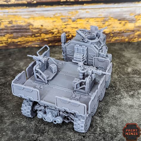 The Line Breaker Colossus Heavy Transporter Vehicle A 3d Printable