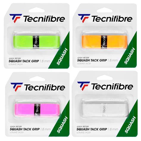 Tecnifibre Squash Tack Grip Replacement Grip Great Discounts Pdhsports