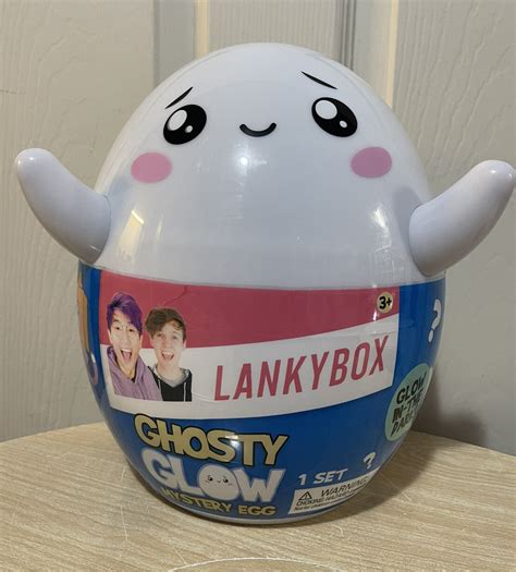 Lankybox Ghosty Glow Mystery Egg Large Exclusive New 2023 Ebay
