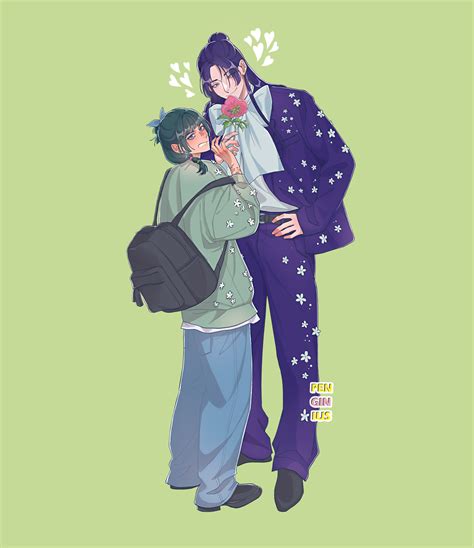 Maomao And Jinshi Kusuriya No Hitorigoto Drawn By Penginius Danbooru