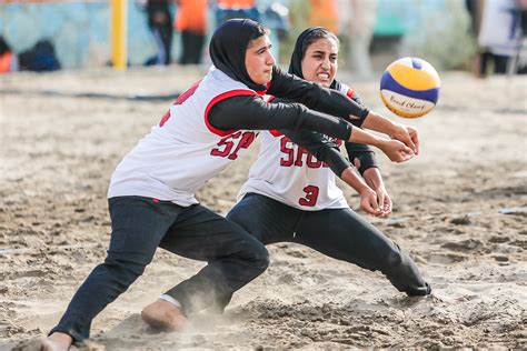 عکس پروفایل مهیج والیبال ساحلی دختران ایرانی با کیفیت بالا