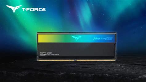T FORCE XTREEM ARGB DDR5 Gaming Memory Blends Aurorean Aesthetics With Up To 8 200 MHz Speeds