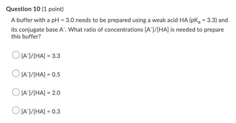 Solved Question 8 1 Point HF Is Added To Water After Chegg Com