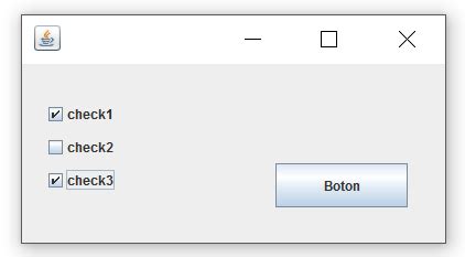 CoDejaVu Uso De JCheckbox En Java