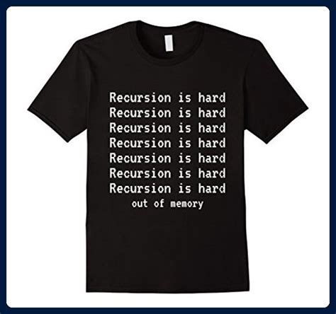 Mens Funny Programmer Recursion Geek Humor T Shirt Pillen Cool Vintage