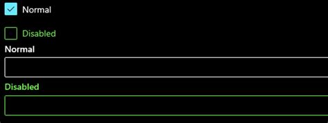 Unable To Differentiate Between A Nomal Textfield And A Disabled