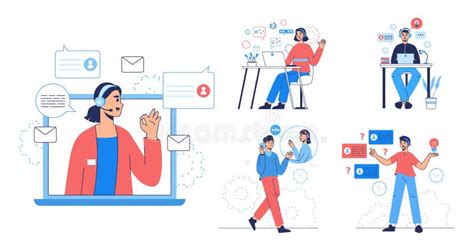 Online Customer Support Service Personal Assistant Client Help Center