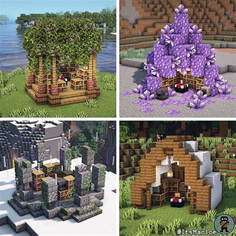 Minecraft Builds Tips On Instagram Enchanting Table Design Ideas By Itsmarloe Follow