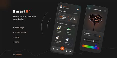 Smart Home App Design Figma