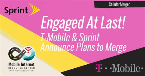 Engaged At Last Sprint T Mobile Announce Plans To Merge Mobile Internet Resource Center