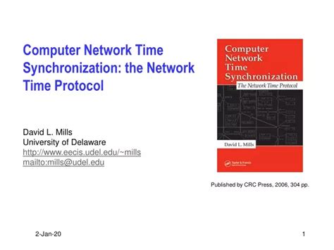 PPT Computer Network Time Synchronization The Network Time Protocol PowerPoint Presentation