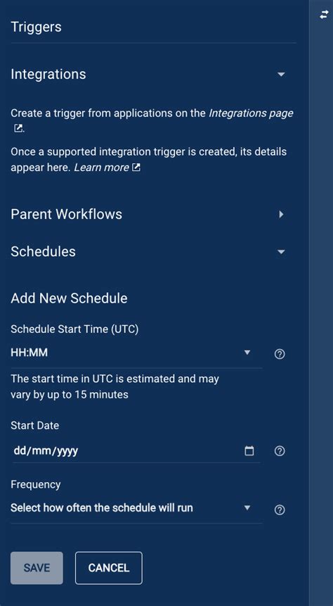 Bridge Schedule Workflow Runs Smartsheet Learning Center