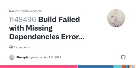 Build Failed With Missing Dependencies Error With Clang 11 And Get 404 Not Found Warning · Issue